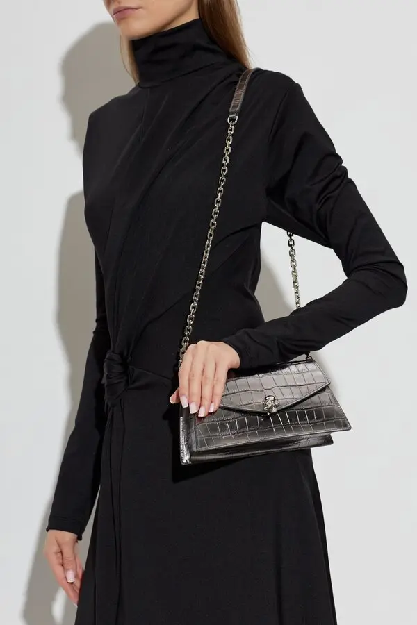 Alexander McQueen Skull Mini" Bag
