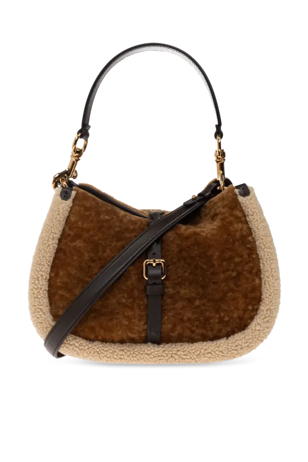 Etro Furry Bag ‘pony M - Brown