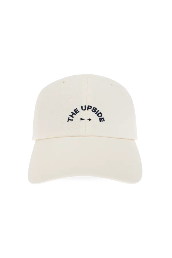 The Upside Marlon" Baseball Cap - Cream