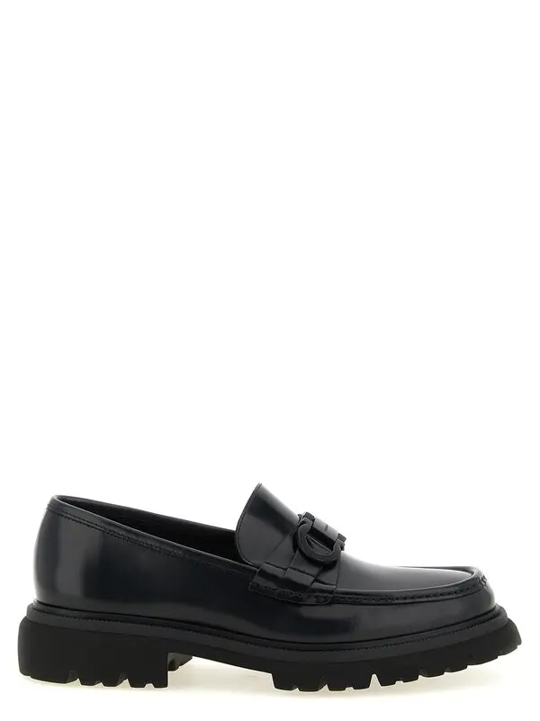 FERRAGAMO Cocoon' Loafers - Black