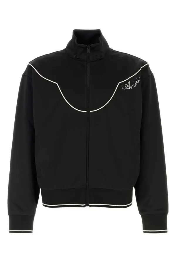 Amiri Tech Fabric Sweatshirt - Black