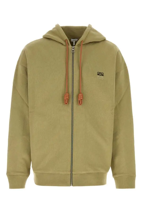 Loewe Sage Cotton Sweatshirt - Green