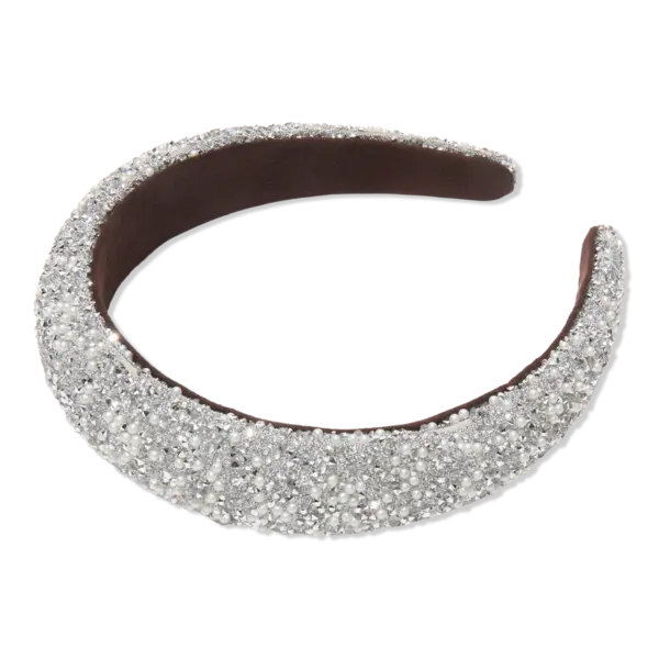 Lele Sadoughi Alice Pebbled Headband - Ivory