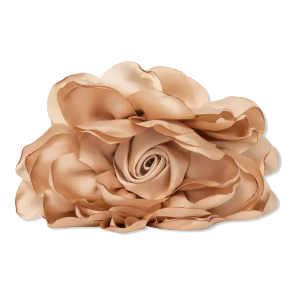 Lele Sadoughi Rose Claw Clip - Champagne