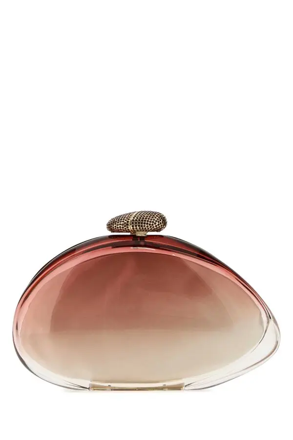 Benedetta Bruzziches Methacrylate Ariel Clutch - Pink