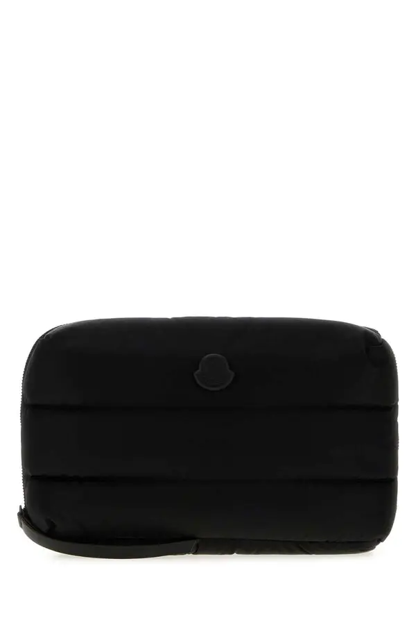 Moncler Canvas Beauty Case - Black