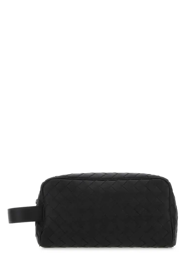 Bottega Veneta Leather Beauty Case