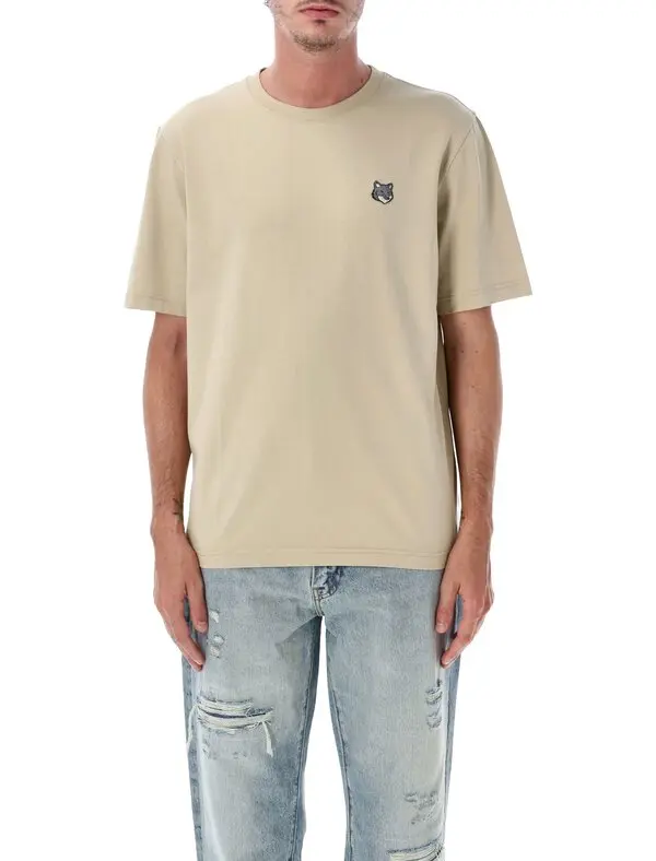 Maison Kitsuné Cotton T-shirt With Fox Patch