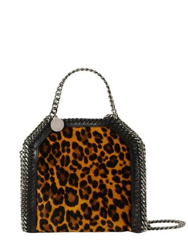 Stella McCartney Falabella Mini Shoulder Bag - Marrone