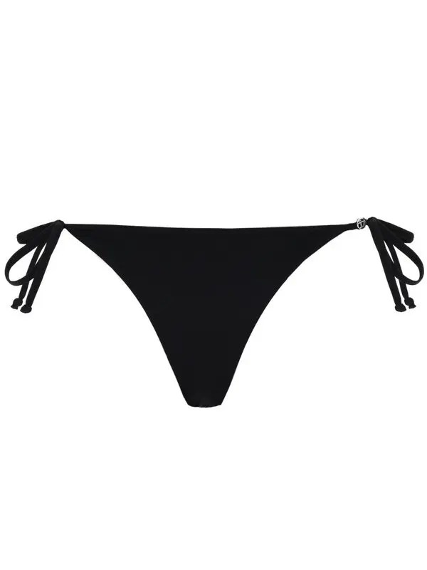 DIESEL® Mini Slip Bikini With Oval Detail - Black