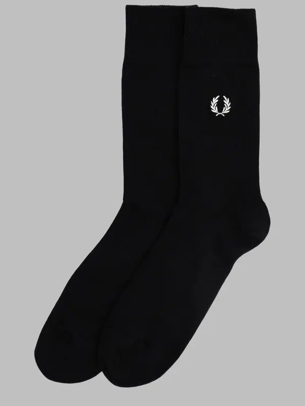 Fred Perry Embroidered Crew Socks