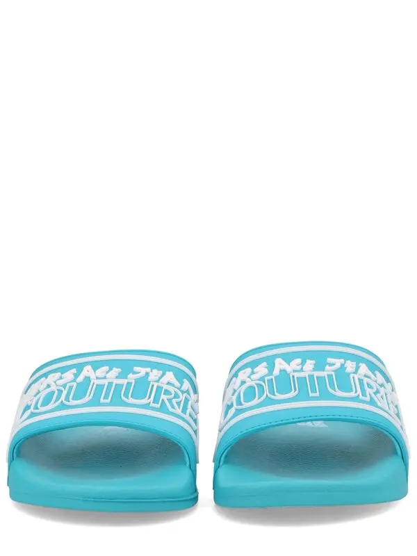 Versace Fashion-forward Flats - Azure
