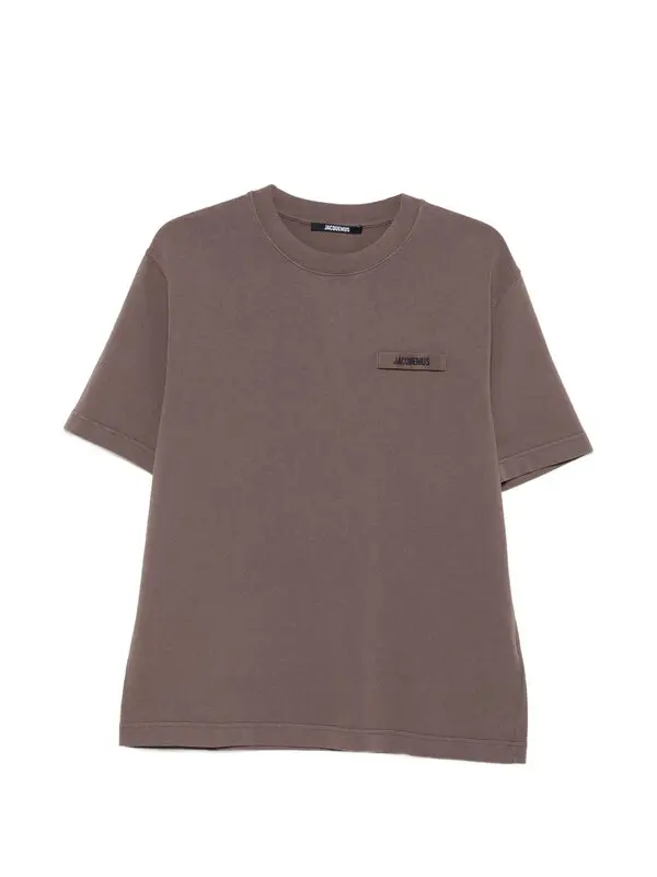 Jacquemus Cotton T-shirt - Brown