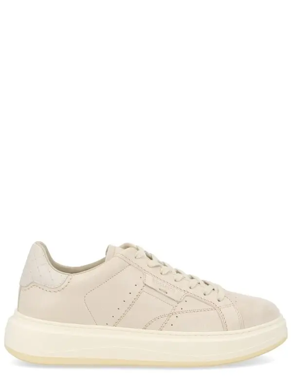 Woolrich 100% Leather Sneakers - Beige