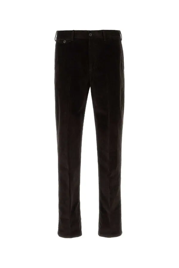 PT TORINO Stretch Corduroy Pants For - Brown