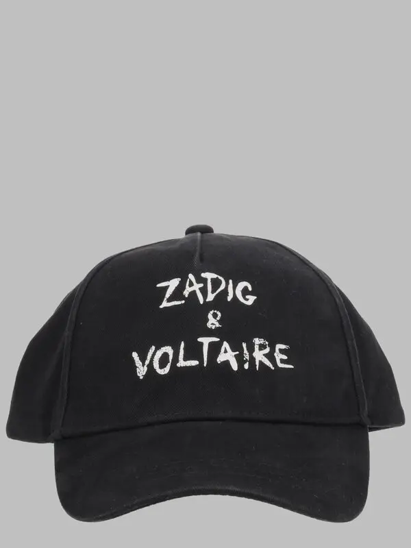 Zadig&Voltaire Mini Cotton Hat - Black