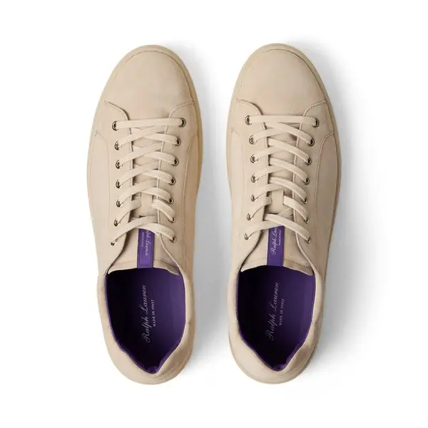 Ralph Lauren Severn Calf-suede Sneakers