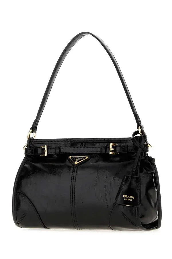 Prada Leather Bonnie Shoulder Bag