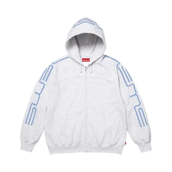 Supreme Connect Zip Up Hooded Sweatshirt