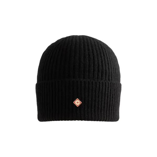 Casablanca Classic Beanie - Black