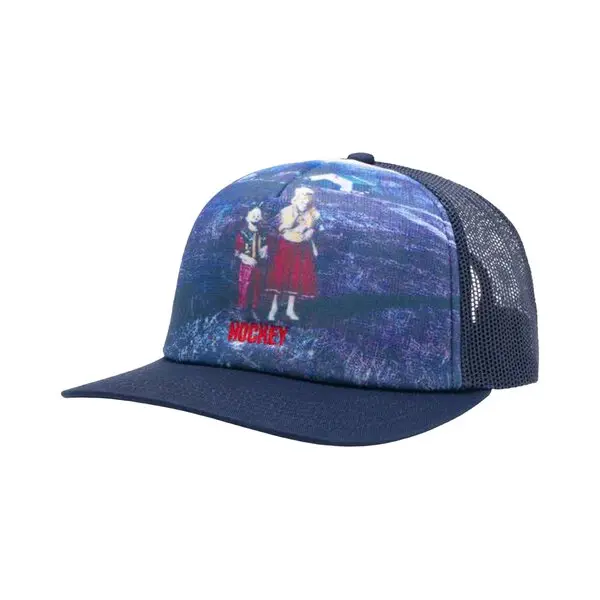 HOCKEY Farm Trucker Hat 'navy - Blue