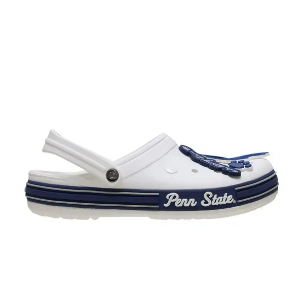 CROCS Ncaa X Classic Crocband Clog 'penn State - White