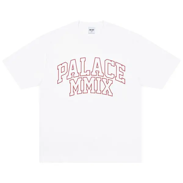 PALACE Mmix Heavy Slub T-shirt - White