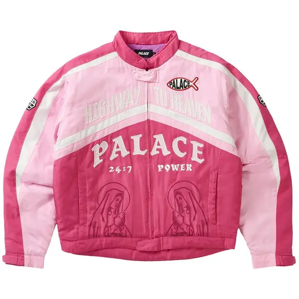 PALACE Highway To Heaven Jacket - Pink