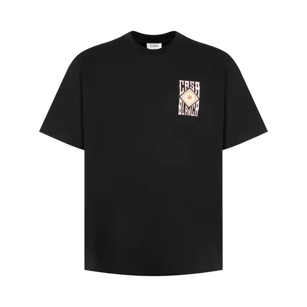 Casablanca Hermons Mirage Printed Classic T-shirt