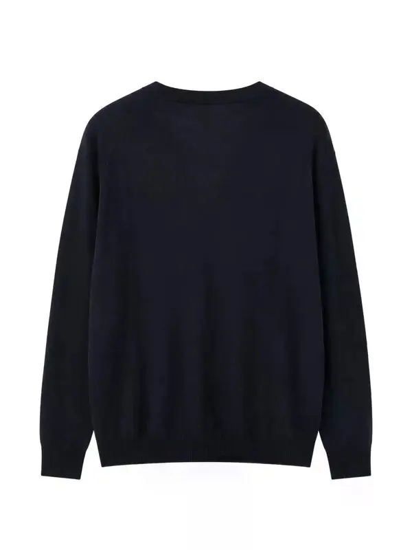 Alpha Studio Fine-knit Button-up Cardigan