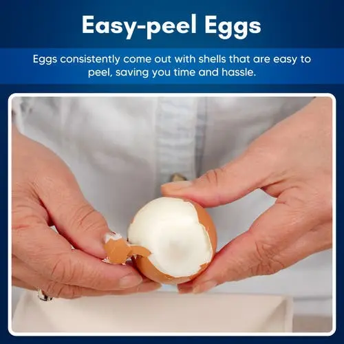 ELITE CUISINE Egc555 Automatic Easy Egg Cooker