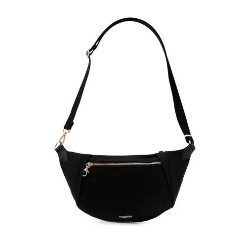 BAGGALLINI Securtex Jet Set Anti-theft Crescent Sling