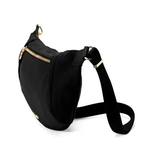 BAGGALLINI Securtex Jet Set Anti-theft Crescent Sling