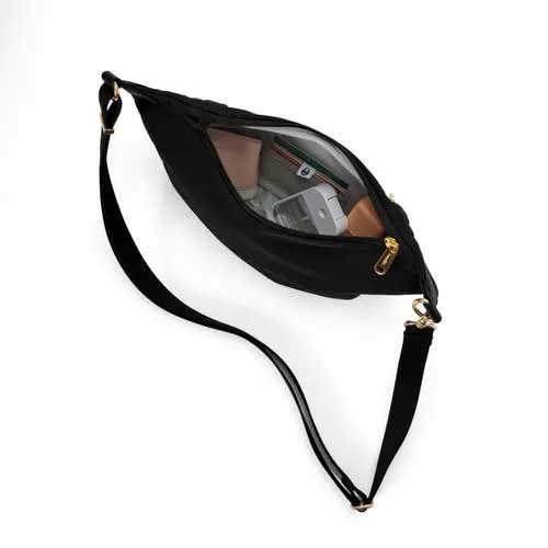 BAGGALLINI Securtex Jet Set Anti-theft Crescent Sling