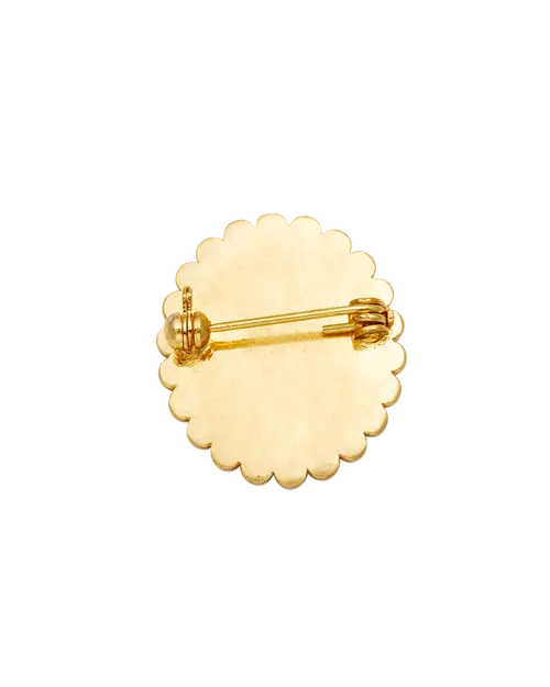 FABLE ENGLAND Eve Floral Brooch