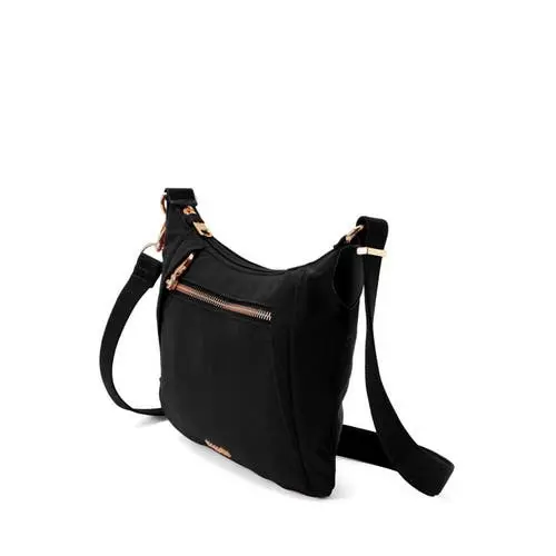 BAGGALLINI Securtex Anti-theft Mini Crossbody Bag - Black