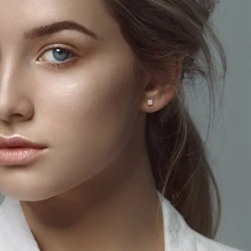 JULIANNA B. 1/2 Ctw Lab-grown Diamond Stud Earrings
