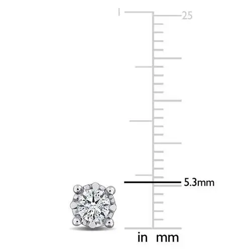 JULIANNA B. 1/2 Ctw Lab-grown Diamond Stud Earrings