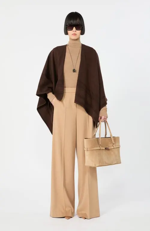 Max Mara Margaux Soft Suede Tote