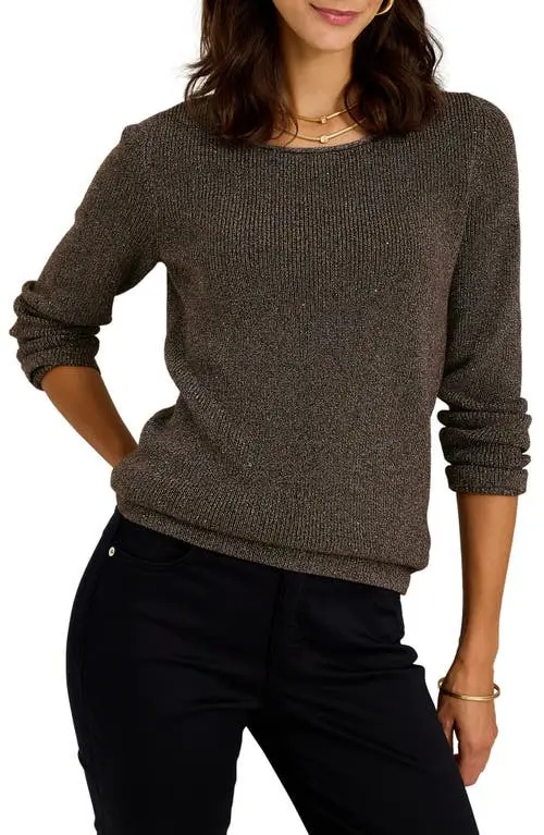 Tommy Bahama Opal Shore Crewneck Sweater - Double Chocolate