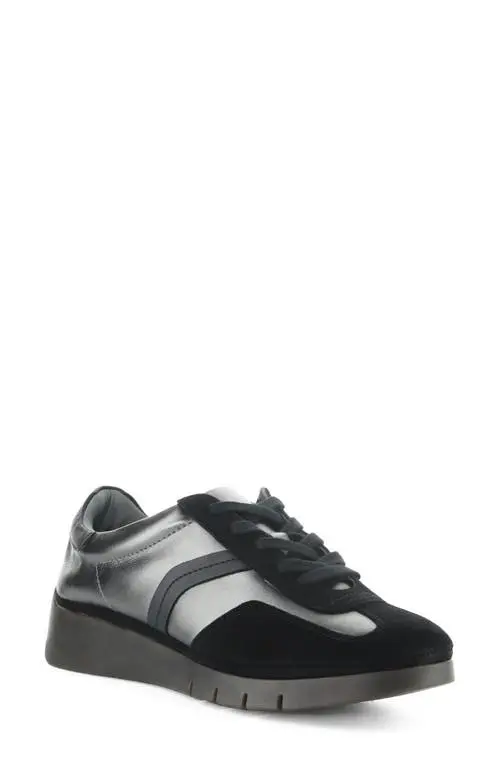 BOS. & CO. Lyrox Leather Sneaker - Anthracite Multi