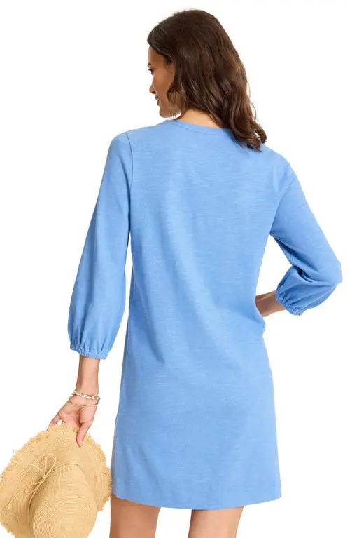 Tommy Bahama Sunset Harbor Embroidered Cotton Dress