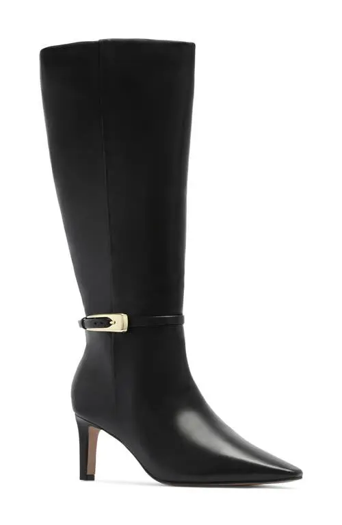 FRANKIE4 Evie Leather Knee High Boot - Black