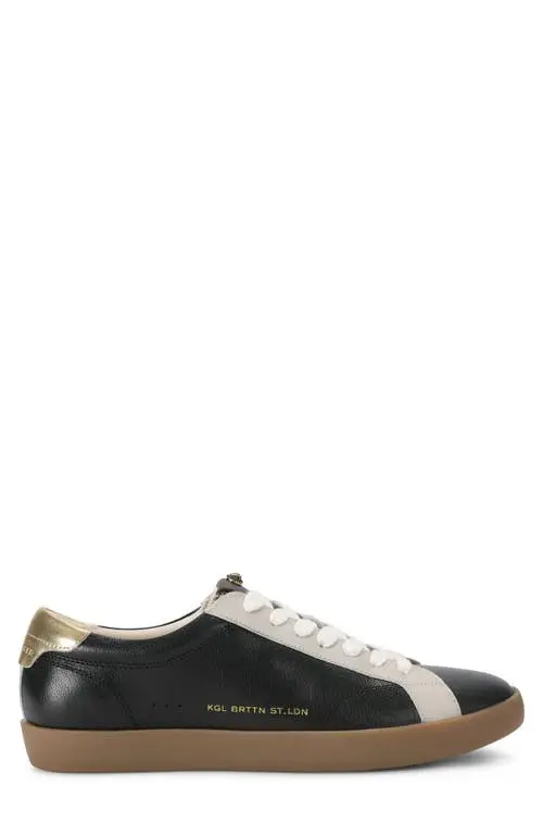 Kurt Geiger Strand Leather Sneaker - Charcoal