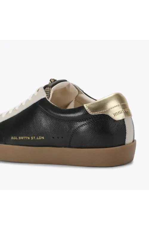 Kurt Geiger Strand Leather Sneaker - Charcoal
