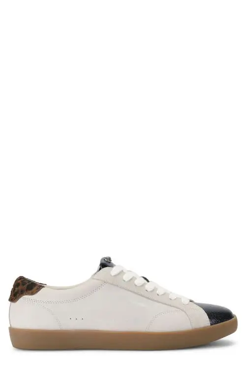 Kurt Geiger Strand Leather Sneaker - Open White