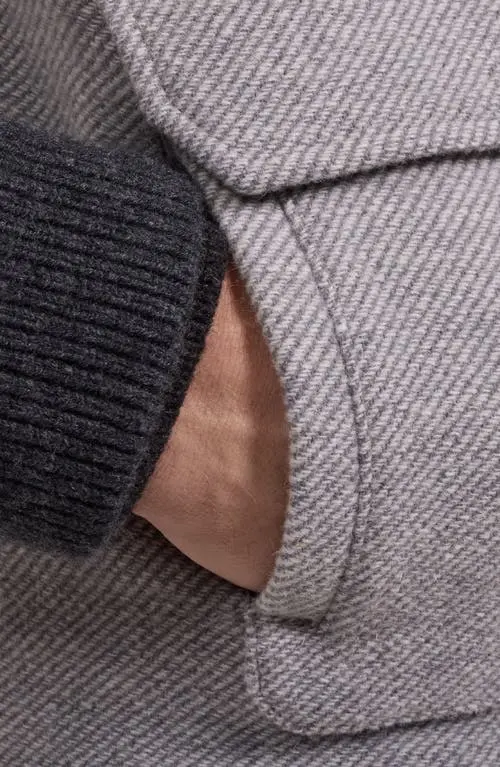 Bugatchi Hybrid Knit Blouson Jacket - Graphite