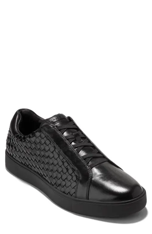 Cole Haan Grandpr%f8 Luxe Woven Slip-on Sneaker - Black/black