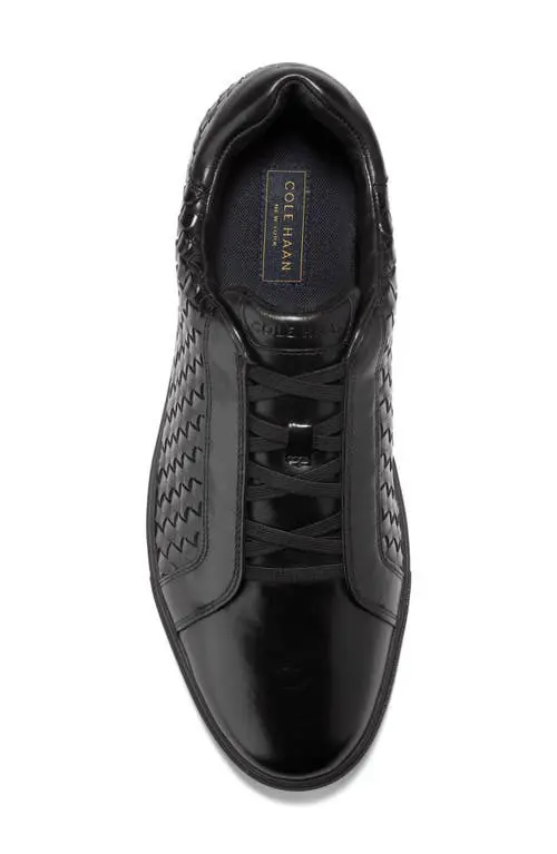 Cole Haan Grandpr%f8 Luxe Woven Slip-on Sneaker - Black/black