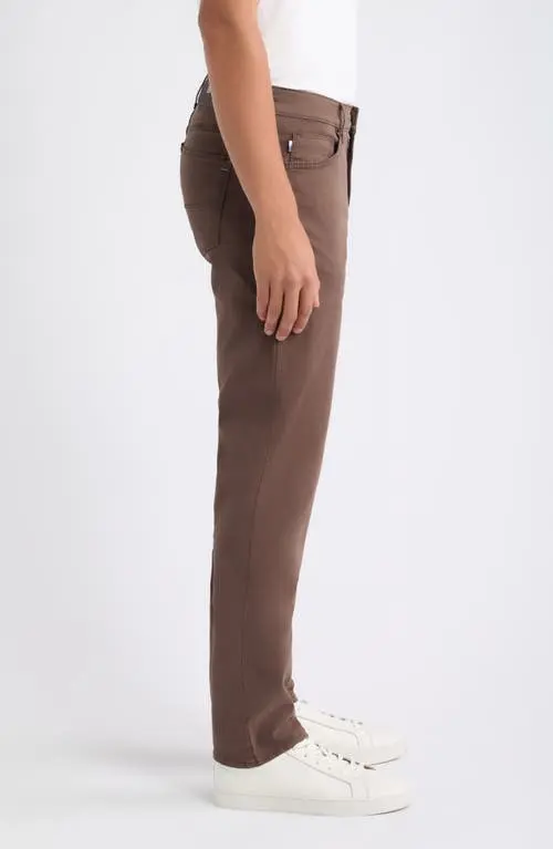 BRAX Cadiz Marathon Soft Touch Stretch Twill Straight Leg Pants - 52-chocolate
